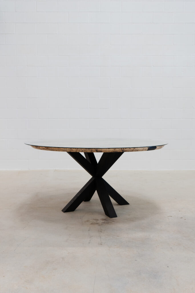 Essence Dining Table - Steel and Timber Custom Designs