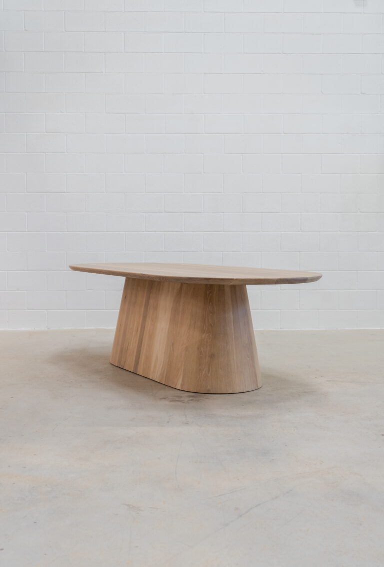Coliseum Dining Table - Steel and Timber Custom Designs