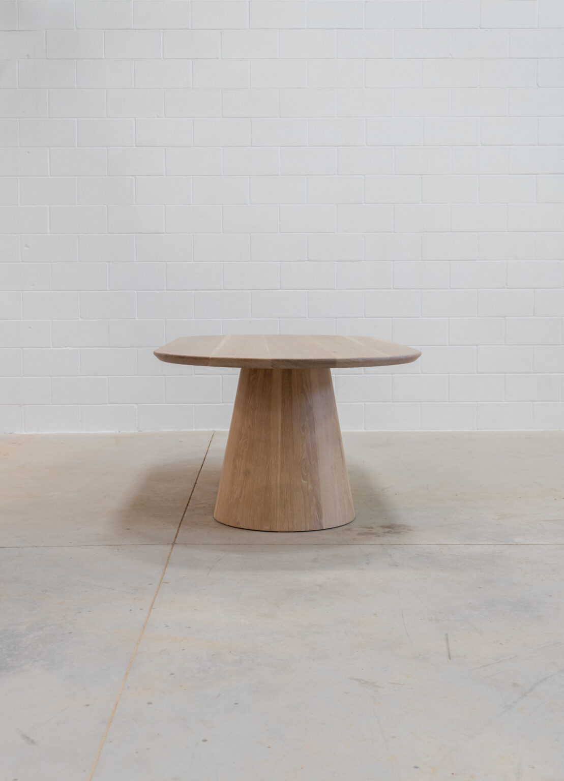 Coliseum Dining Table - Steel and Timber Custom Designs