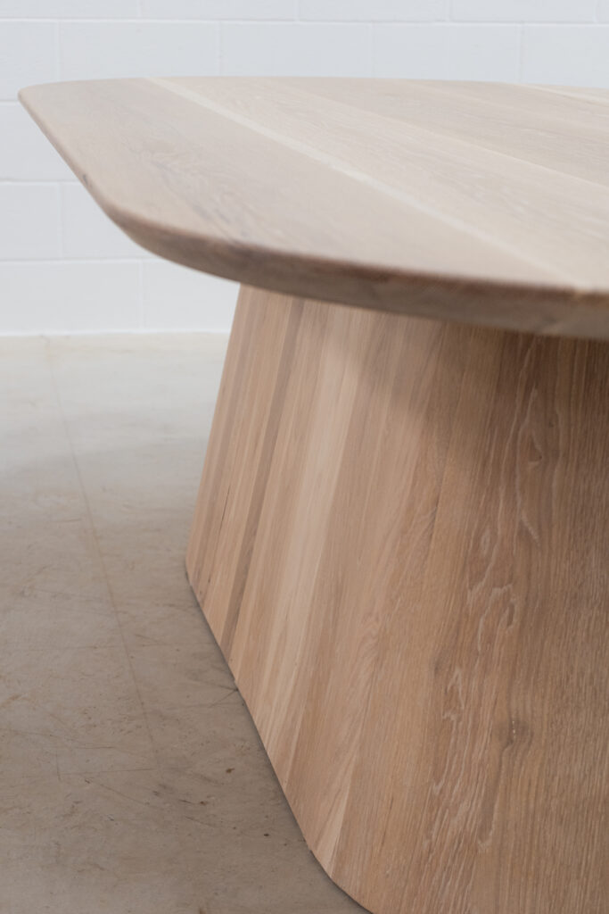 Coliseum Dining Table - Steel and Timber Custom Designs