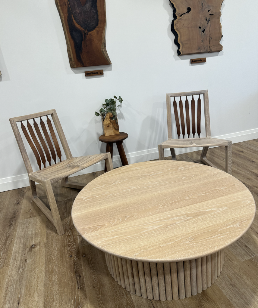 London Coffee Table - Steel and Timber Custom Designs