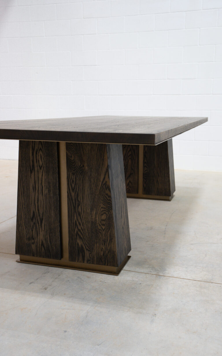 Lux Dining Table - Steel and Timber Custom Designs