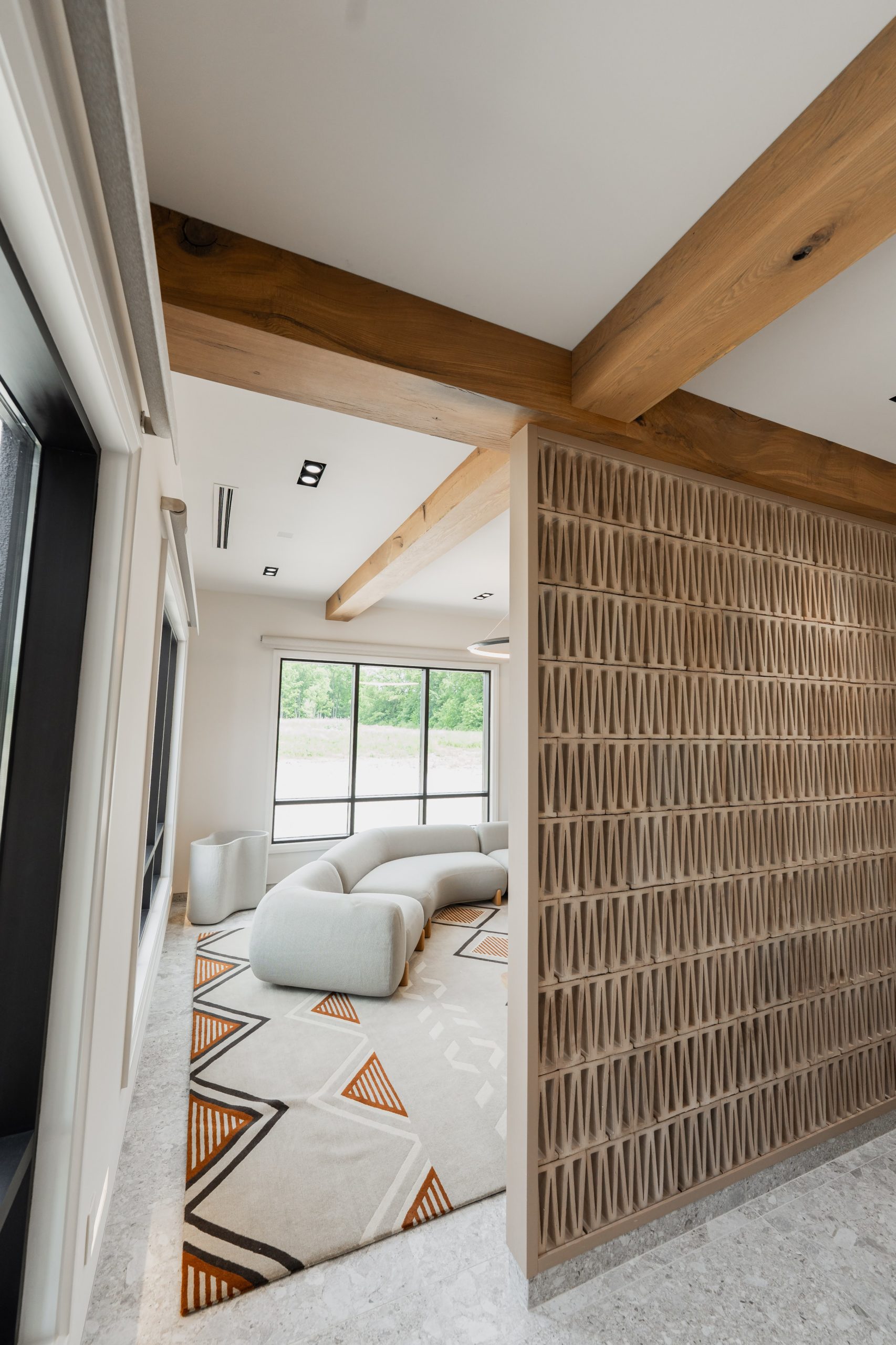 Who said a Reception Area couldn't be beautiful! - Steel and Timber ...